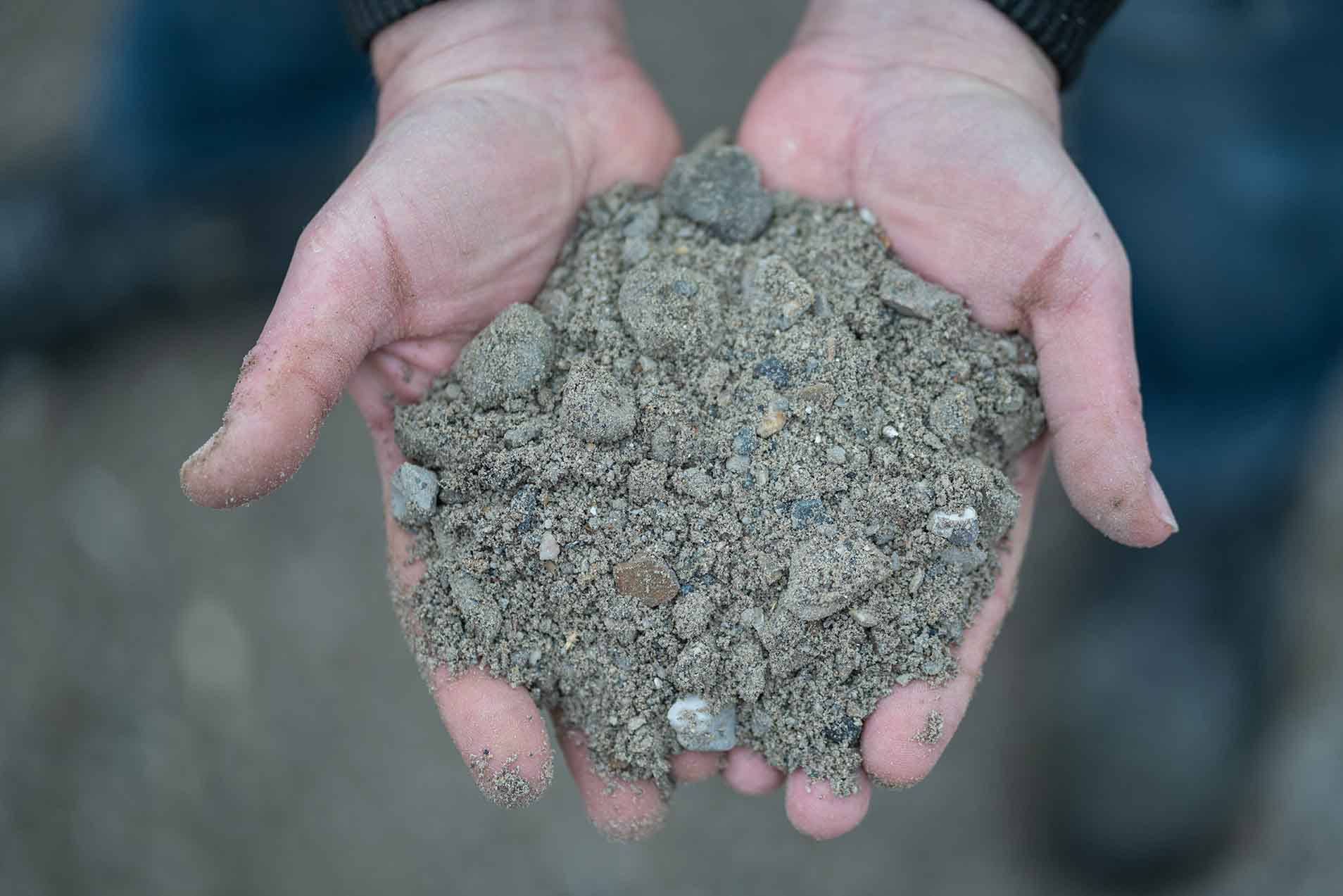 betongranulaat 0-16 | Visser Weert